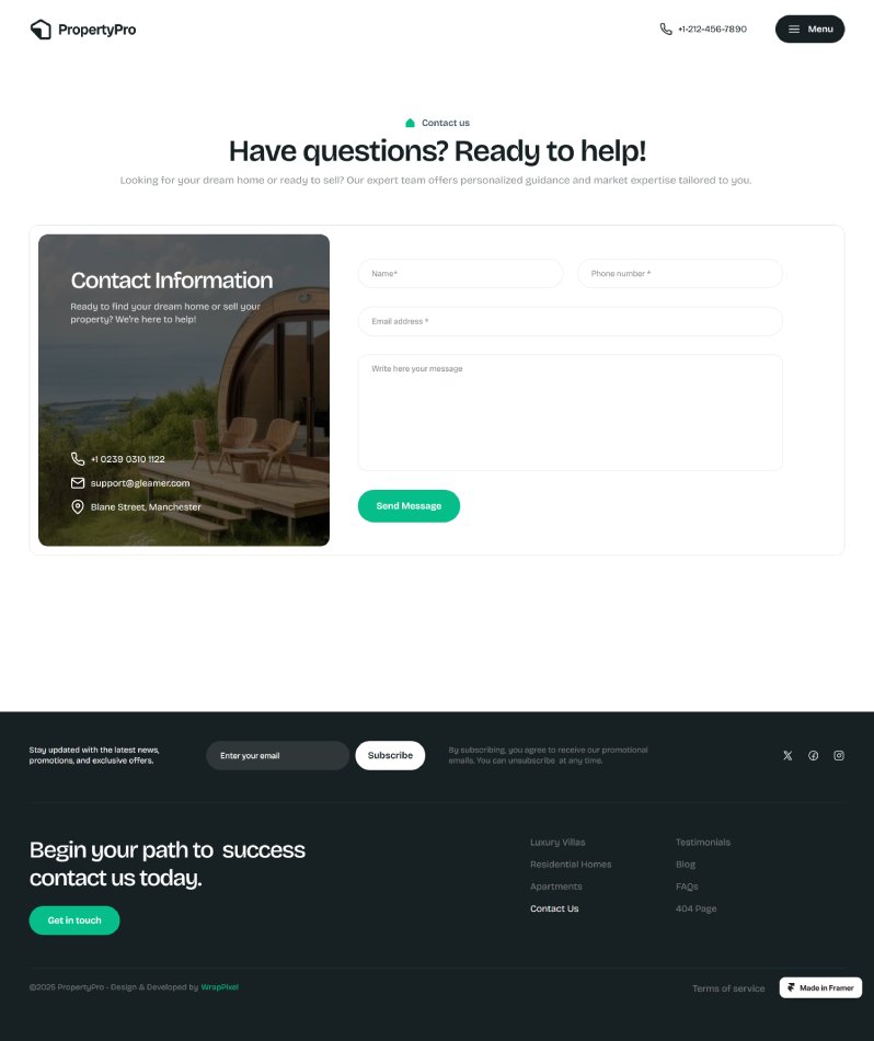 Homely Framer Template - WrapPixel
