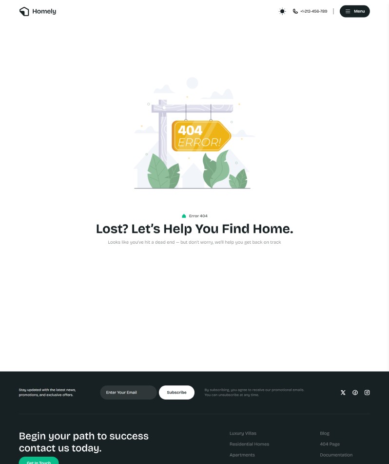 Homely - Nextjs Template for Real Estate Website
