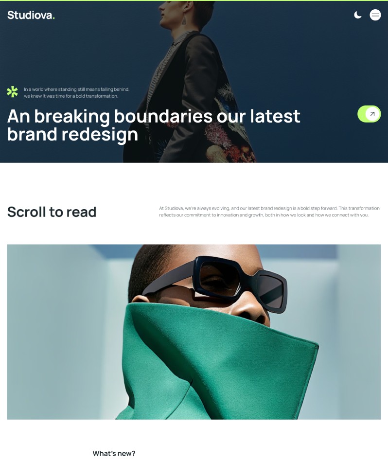 Studiova Next.js Business & Agency Template by WrapPixel