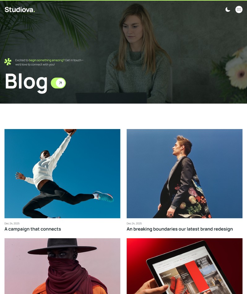 Studiova Next.js Business & Agency Template by WrapPixel