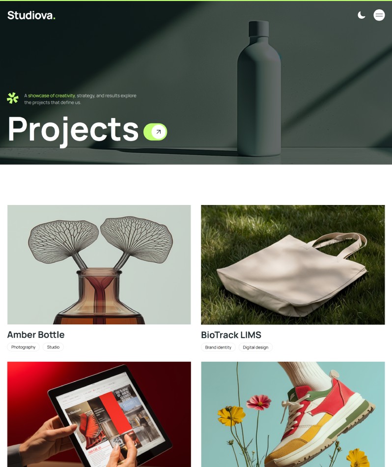 Studiova Nuxtjs Business & Agency Template - WrapPixel